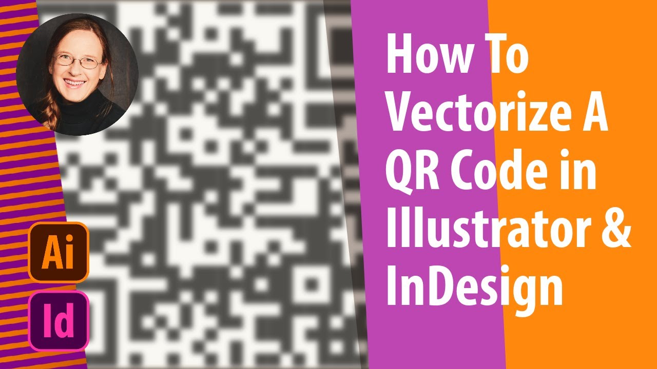 How To Vectorize a QR-Code in Illustrator (and InDesign)