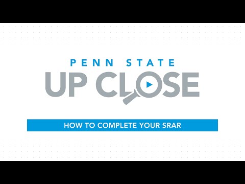 How to complete your Self-Reported Academic Record (SRAR) - 2023