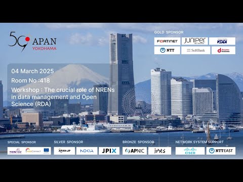 APAN59: Workshop : The crucial role of NRENs in data management and Open Science (RDA)