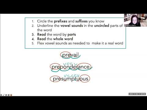 Science of Reading: Strategies for Reading Multisyllabic Words