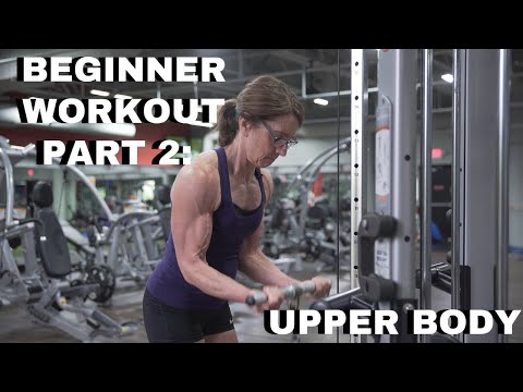 Beginner Workout Part 2: Upper Body