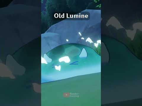 Old Lumine VS New Lumine β€οΈ #shorts #genshinimpact #lumine