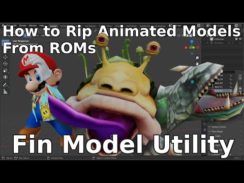 How to Rip Animated Models from ROMs - Fin Model Utility