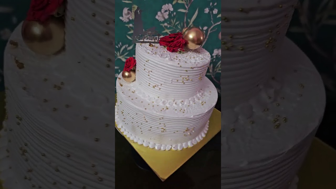 anniversary #love cake#cakedecorating