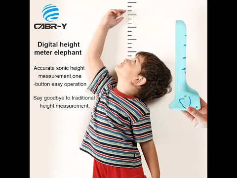 Height measurement,ultrasonic height measuring scale stadiometer for kids and adult