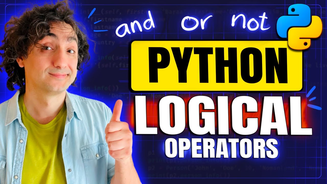 Python Logical Operators (Visually Explained) | and, or, not, Execution Order | #Python Course 13