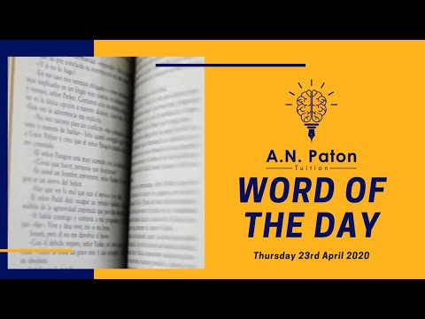 English Word of the Day - Detest
