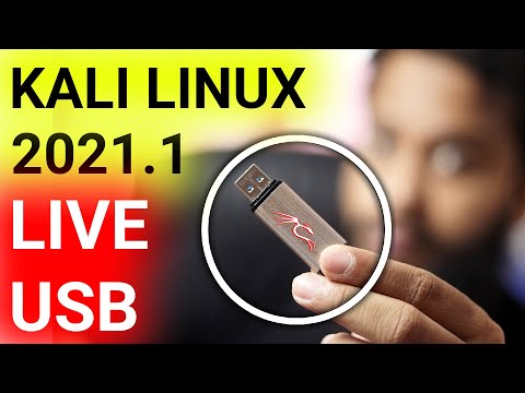 How To Install & Run Kali Linux 2021.1 From a Live USB