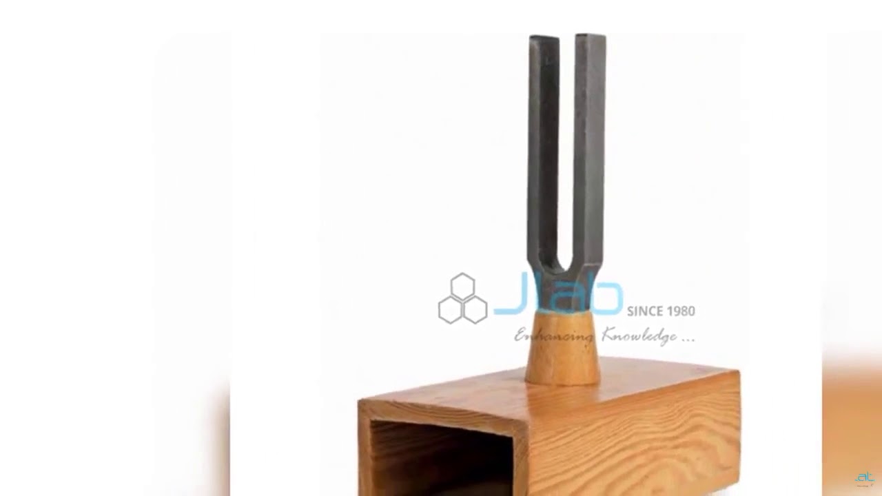 Resonance Box with Tuning Fork Jlab