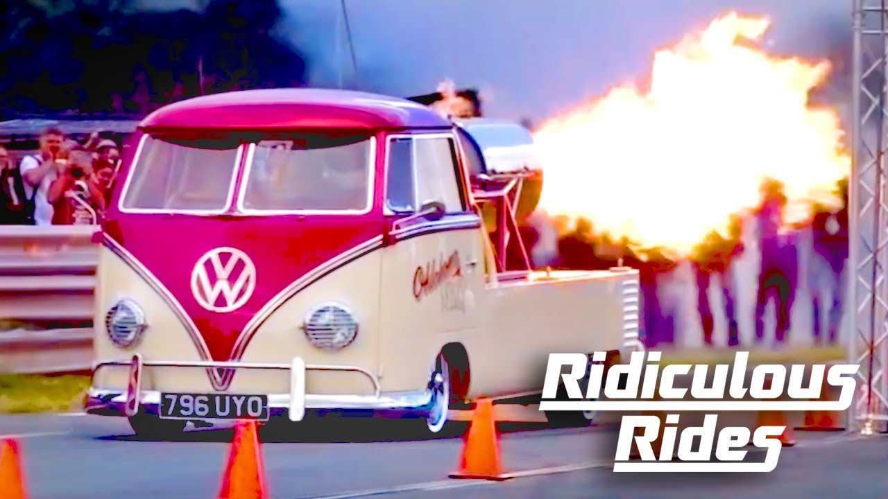 This Jet-Powered 1958 VW Camper Van Is Ridiculous, Totally Awesome ...