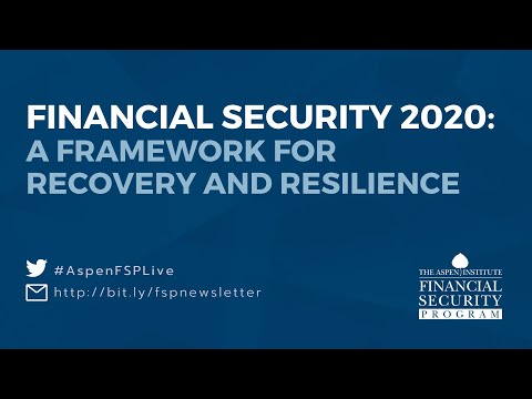 Financial Security 2020: A Framework for Recovery and Resilience