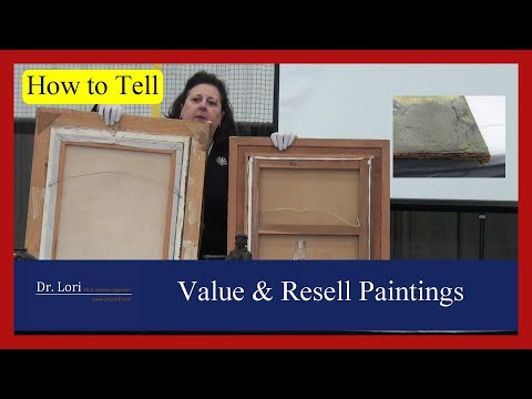 How to Value and Research Signed Paintings when Thrift Shopping | Secrets from expert Dr. Lori