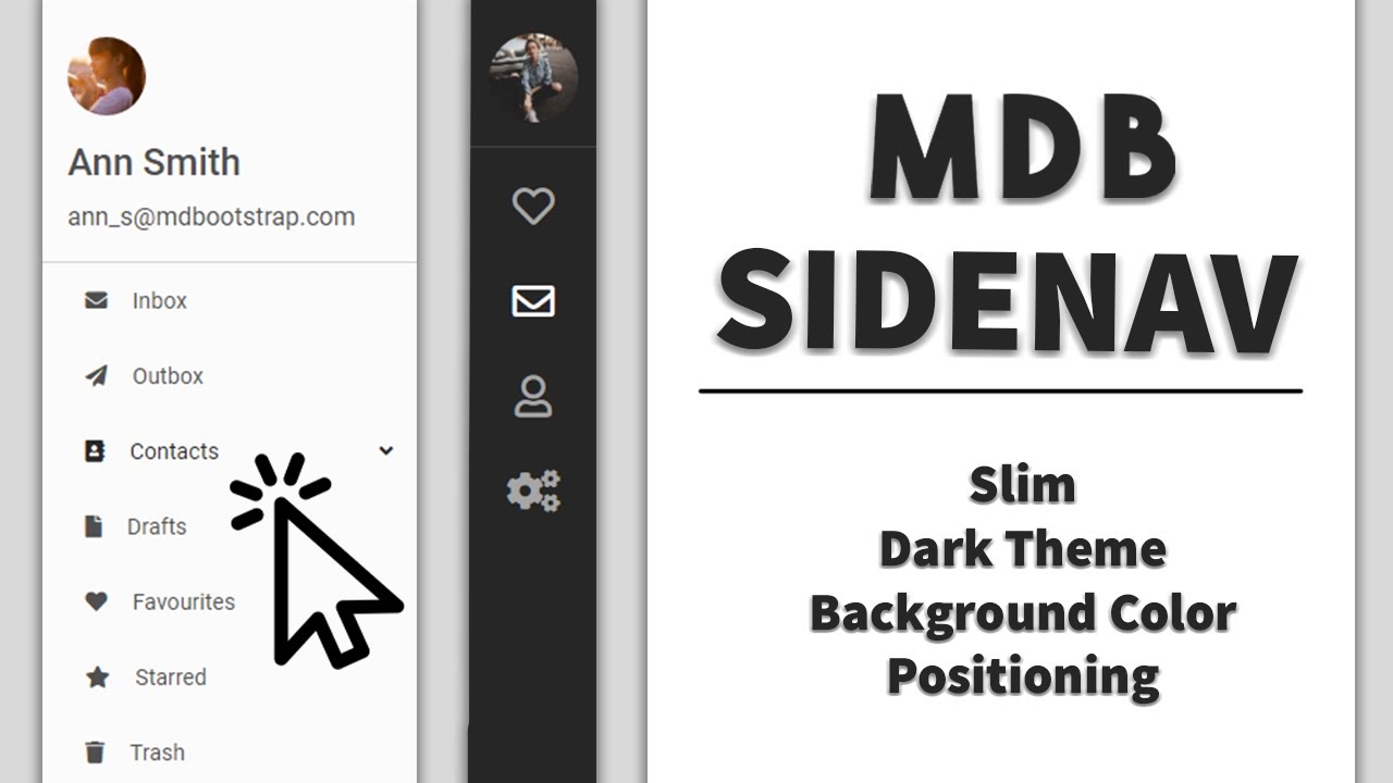 Bootstrap Sidenav - Tutorial on the latest Bootstrap 5