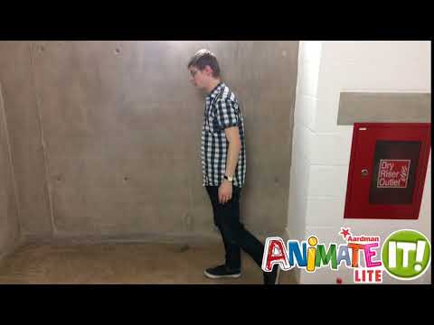 Standard walk cycle, pixilation and key frames – Robert McClory