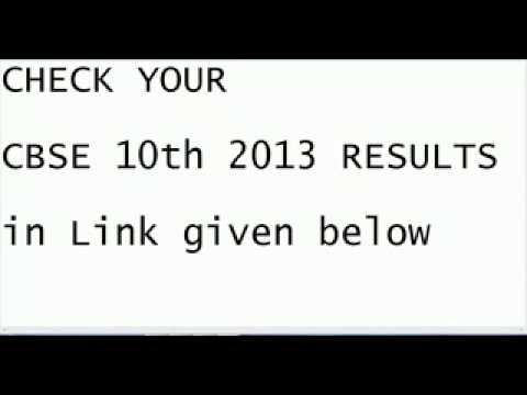 CBSE Board 10th Class Results 2014 cbseresults nic in