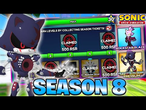 SEASON 8 is HERE! (Sonic Speed Simulator Update)