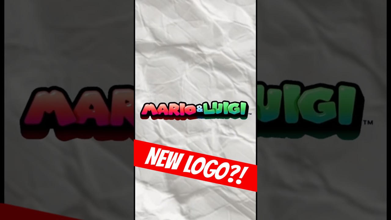 New Mario & Luigi Logo?! 👨🏻👨🏻