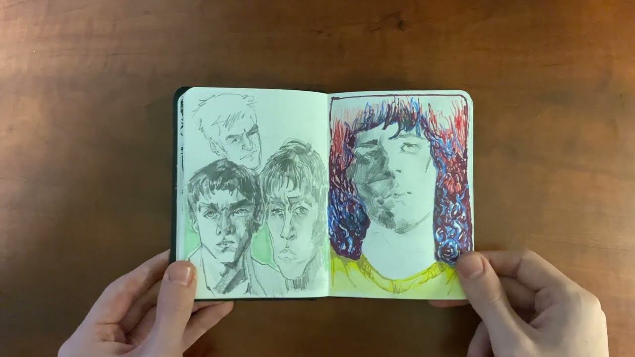 ART: 2022-23 Pocket Sketchbook Flip-Through