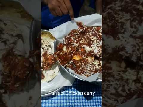 Best Dhaba in Andhra Pradesh | Punjabi Chicken Curry Boneless Eating Challenge 🤤 #shorts #food #roti