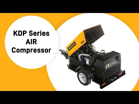 KOTECH KDP-6/8 Diesel Mobile Air Compressors|Diesel Portable Mobile Air Compressors For Mining