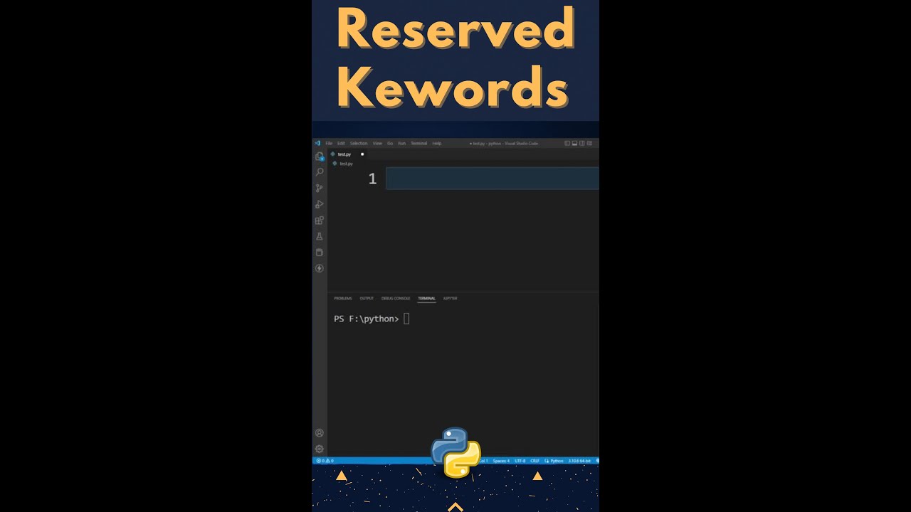 How to Print all Reserved Keywords in Python ? #shorts