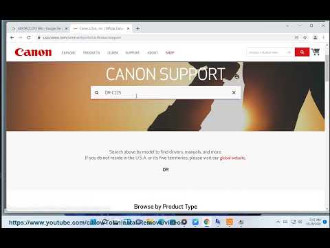 Fix Canon imageFORMULA DR-C225 Office Document Scanner Driver Issue on Windows (2025 updated)