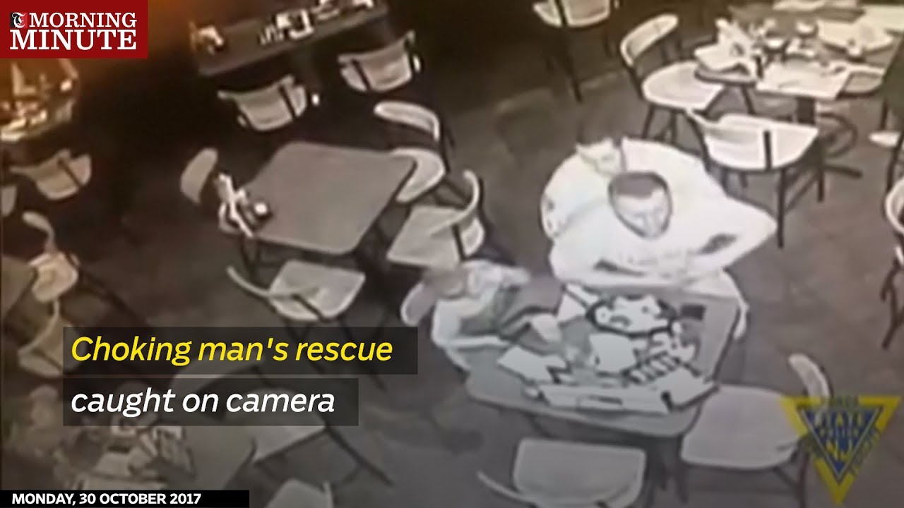 Watch: Choking man's rescue caught on camera - Times of Oman