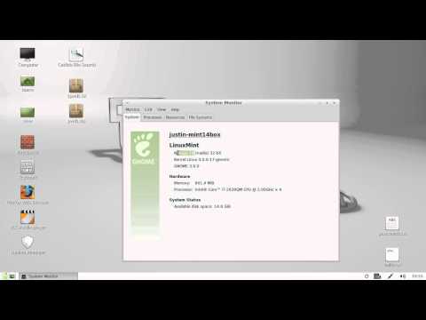 Check your Computer Specs overview on Linux Mint 14