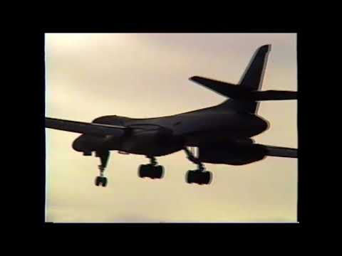 B-1B Lancers 366th FW 34th BS MO recovery at Nellis AFB Red Flag 1996!!