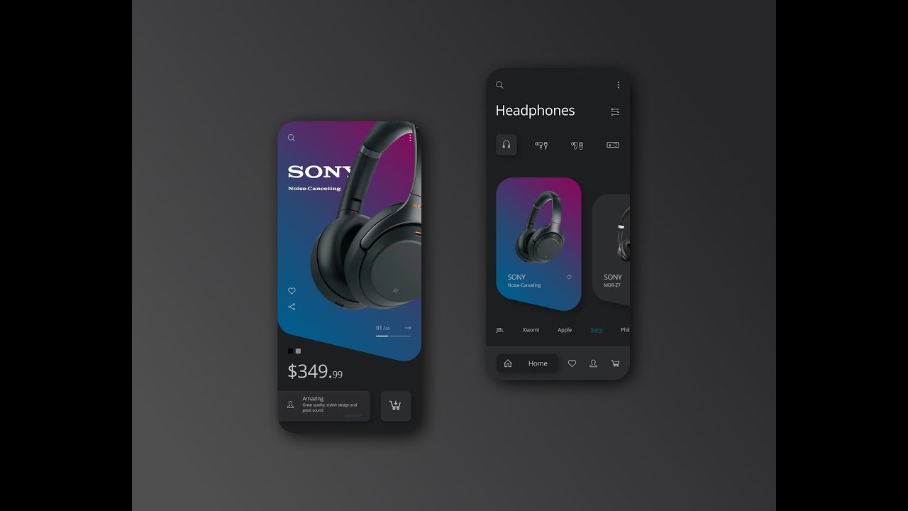 Converting a Prototype into Real modern ionic app. UI in 2 minutes from scratch - fast recording.