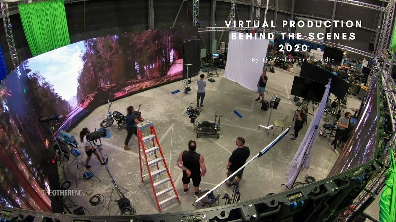 Virtual Production Behind the scenes 2020 By The Other End Studio