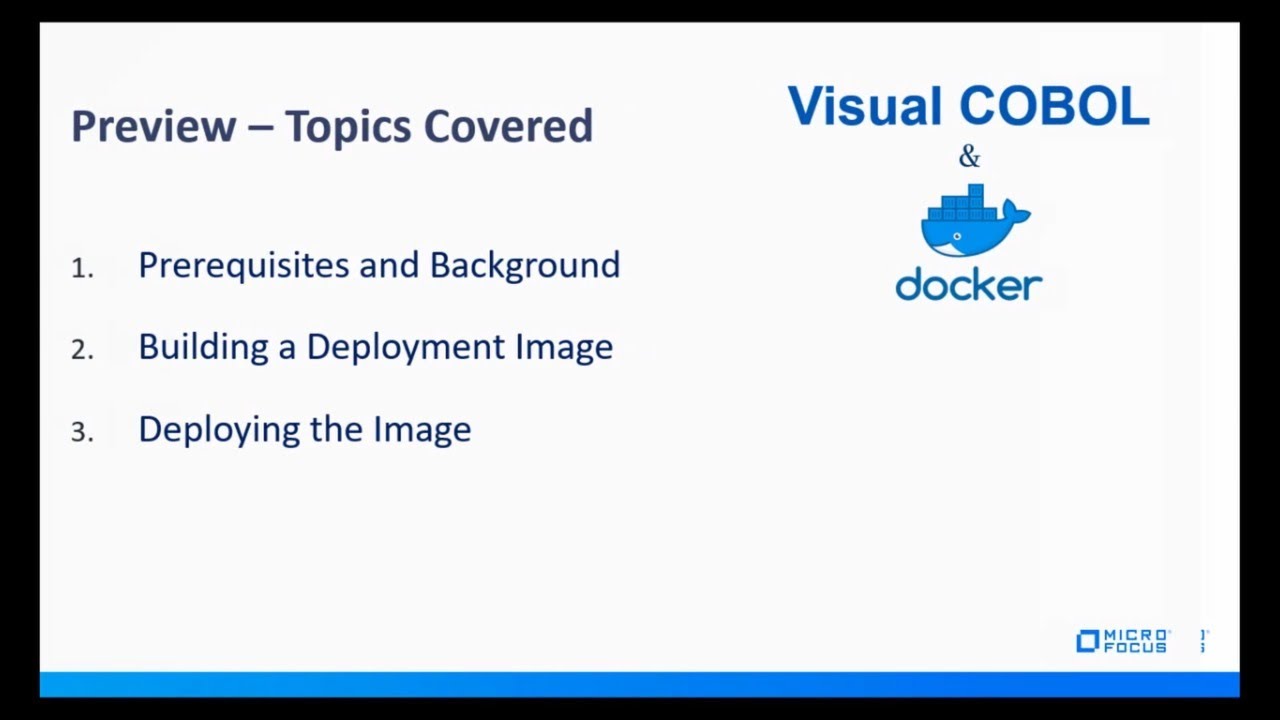 Deploying COBOL Applications for Docker in Eclipse