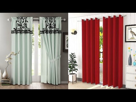 Modern plain Curtains Decoration designs in 20234