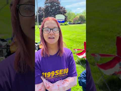 1199ers on strike at Elderwood Lockport speak out!