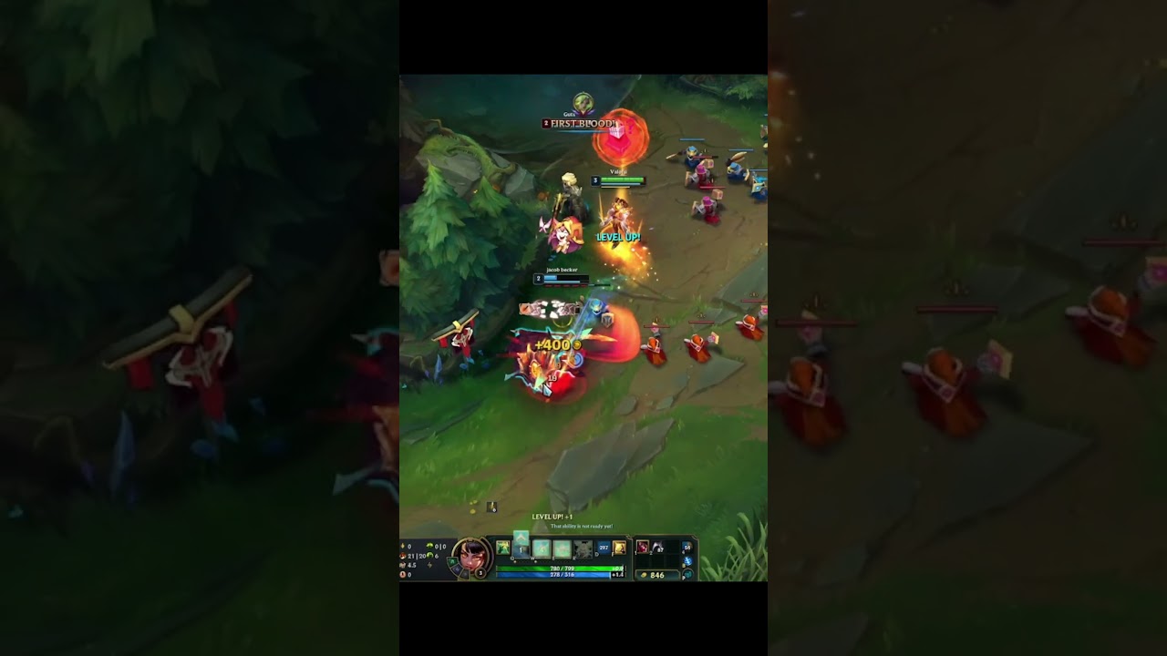 Support Diff In League of Legends #shorts #gaming #league #leagueoflegends #riotgames