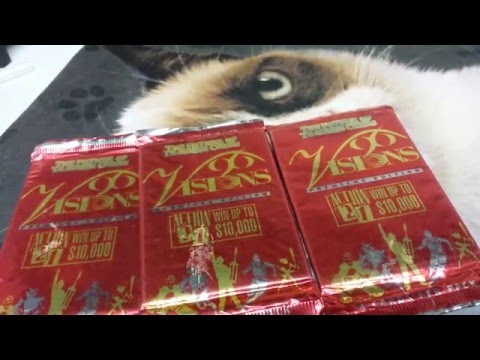 1996 Classic Visions Premier Edition Trading Card Pack Opening