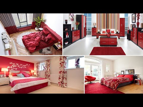 Top 50 Beautiful Red Bedroom Decorating Ideas 2023 |  Red bedroom Designs ideas @homedecorideas63