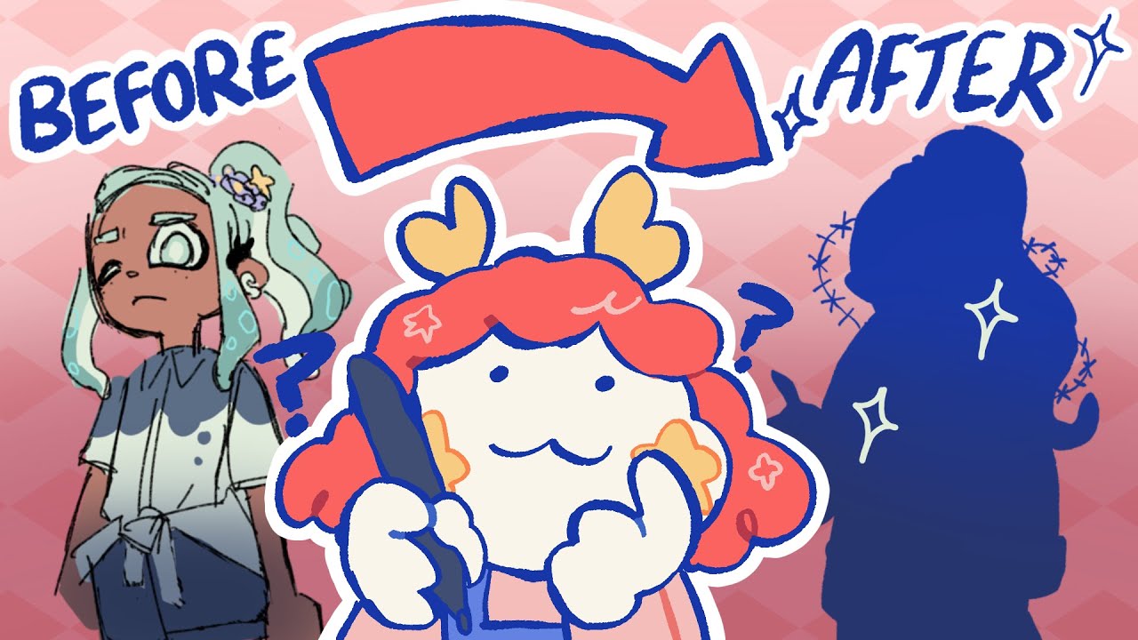 REDESIGNING My Splatoon OCs