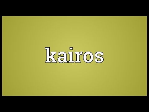 Kairos Meaning