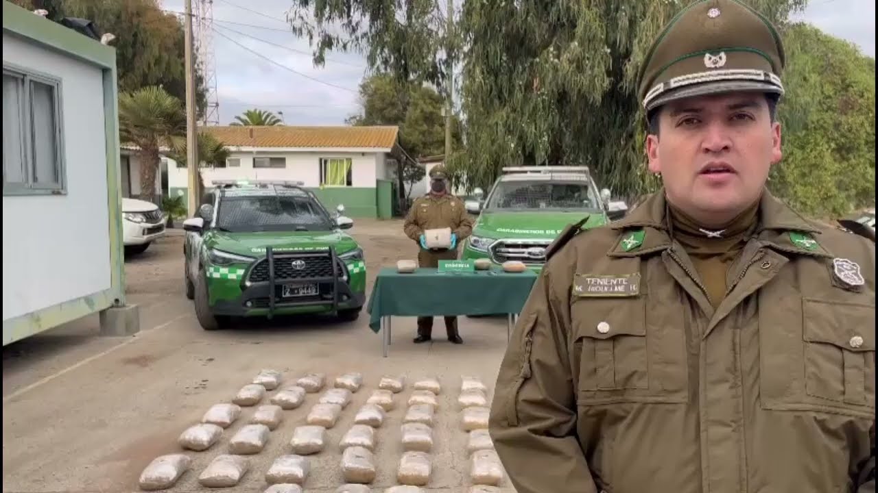 Incautan tan 70 kilos de marihuana