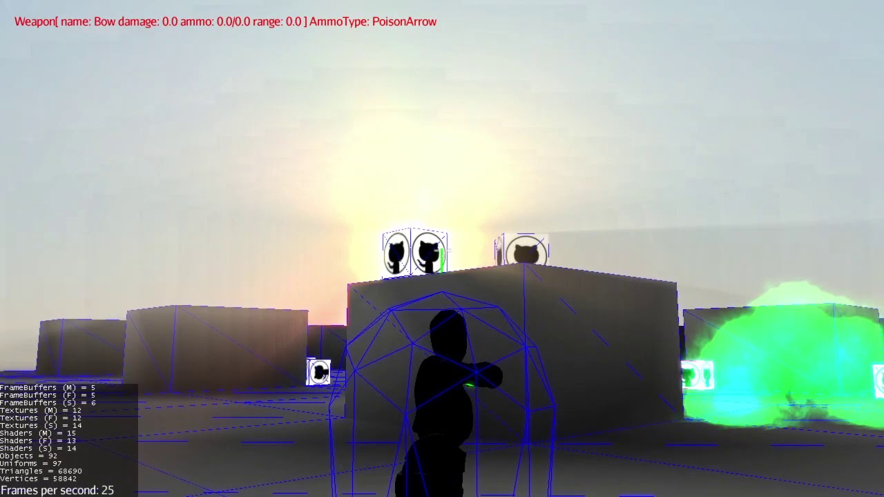 Archer Game Prototype #1 - jMonkeyEngine