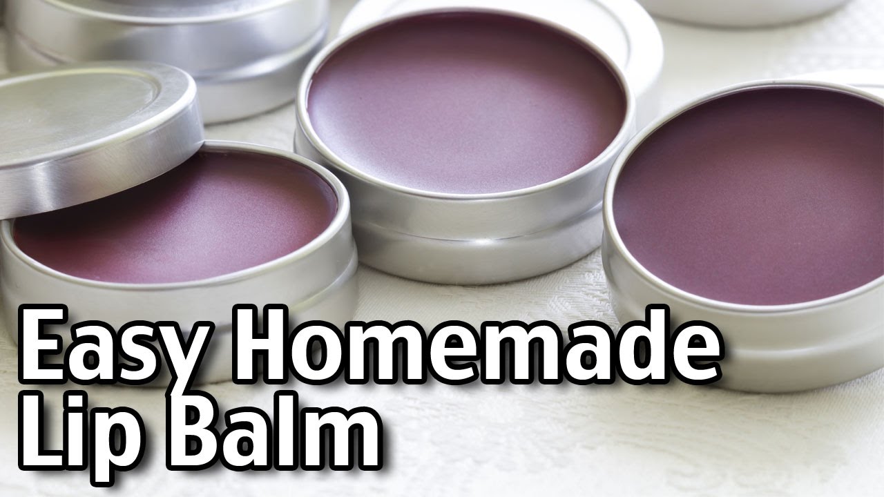 Easy Homemade Lip Balm!