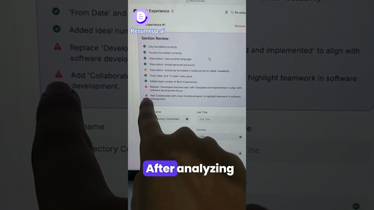 🚨 Sending resumes but not getting any replies? 😕 | Use this AI Tool right away to fix your resume 🎯