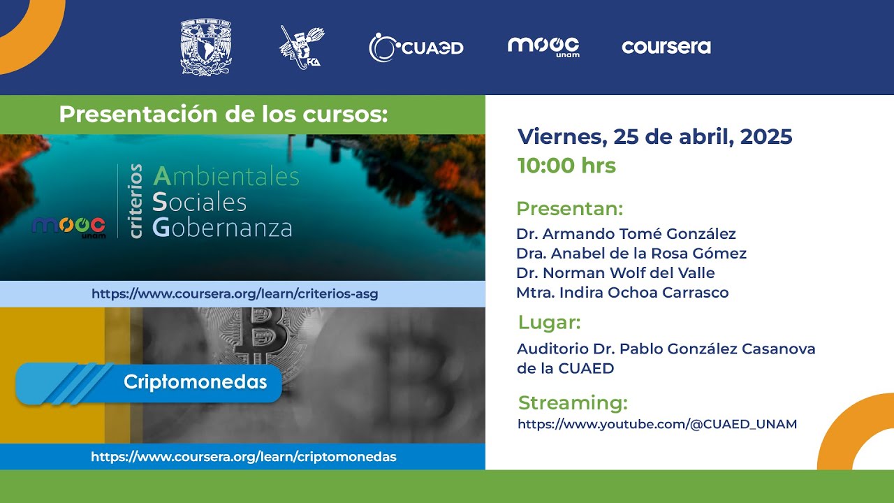 Presentación nuevos MOOC: CUAED y FCA