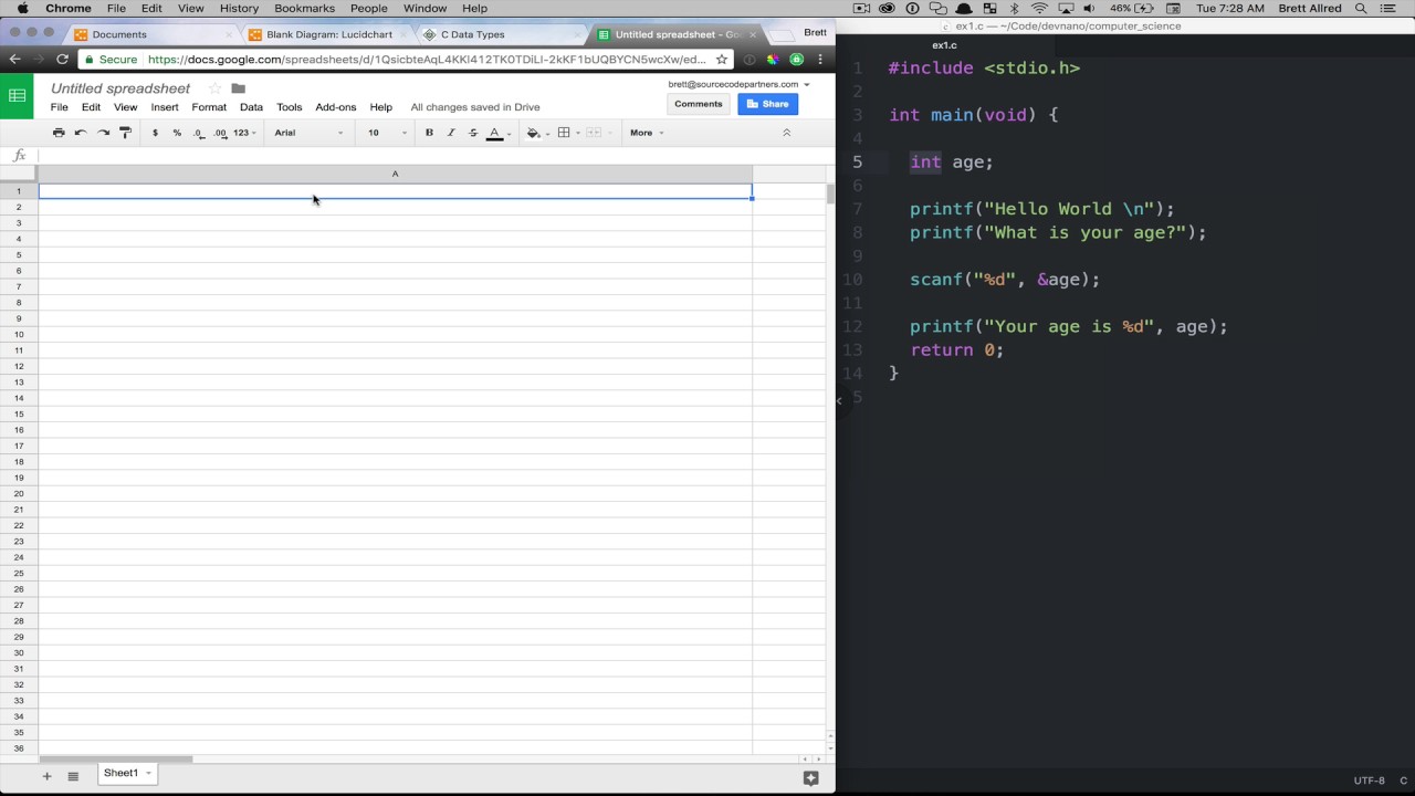 Intro To Computer Science - Lesson 4 - Variables & Memory