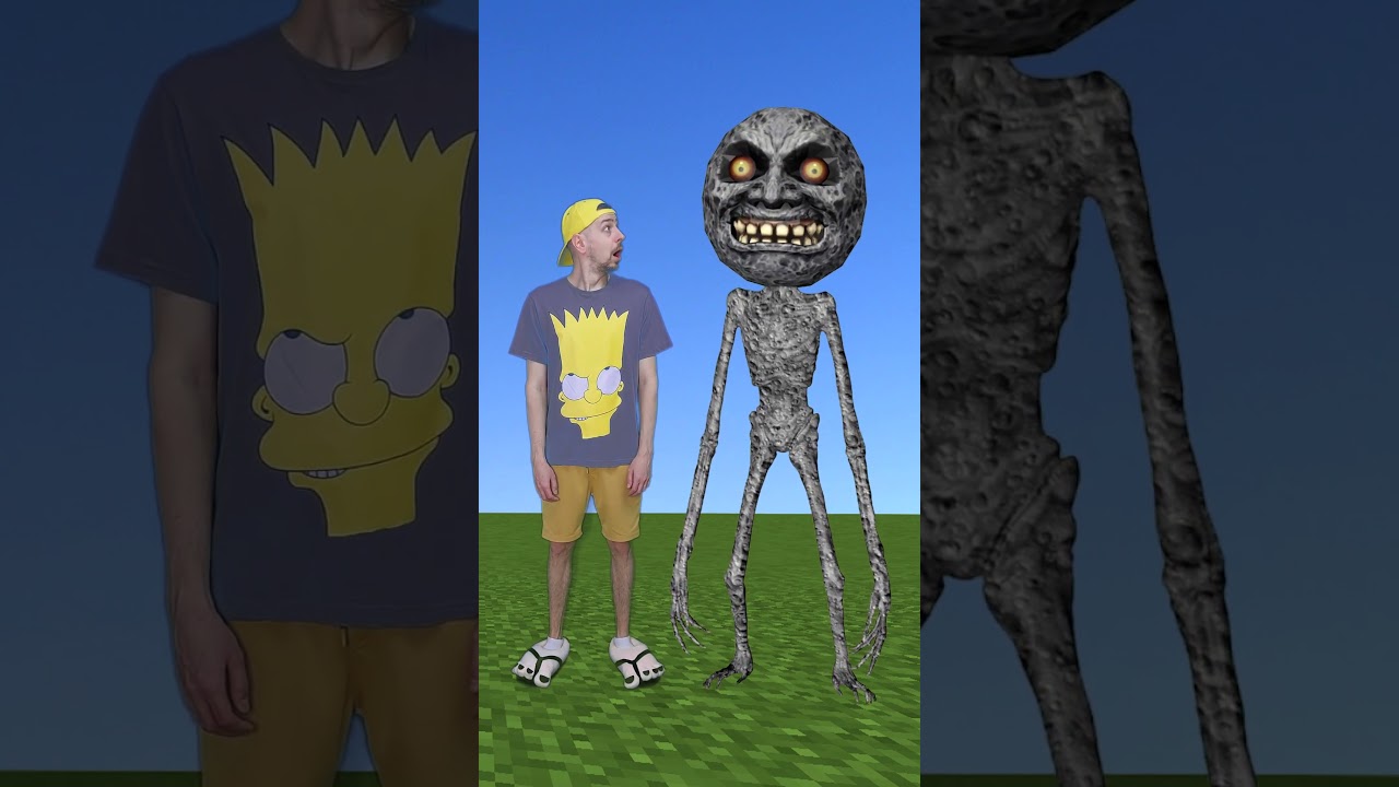 Moon monster gets bigger from sneezing 🌑😲