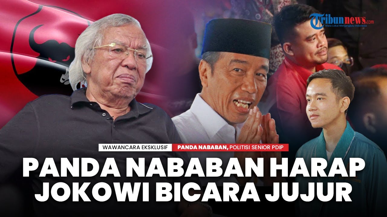 (FULL) Panda Nababan: Semoga Jokowi di Masa Akhir Jabatannya Menjadi ...