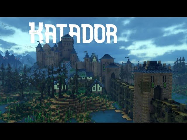 Corrupted Medieval Swamp Town - Katador Minecraft Map