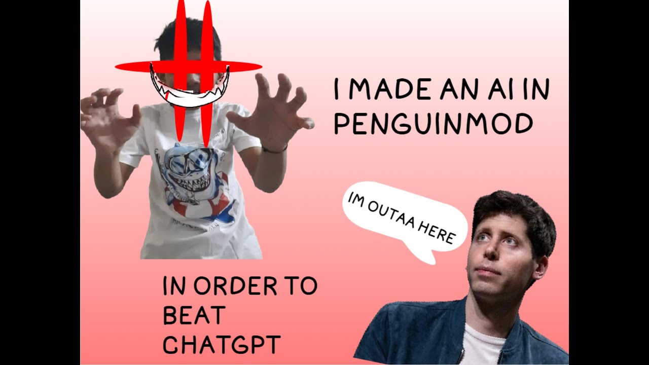 I made an AI in Penguinmod in order to defeat ChatGPT....
