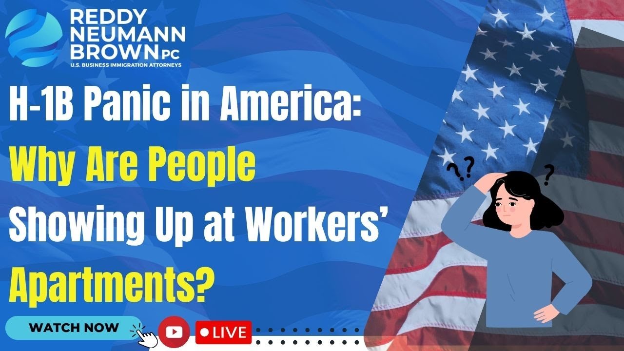 H-1B Panic in America: Why Are People Showing Up at Workers’ Apartments?